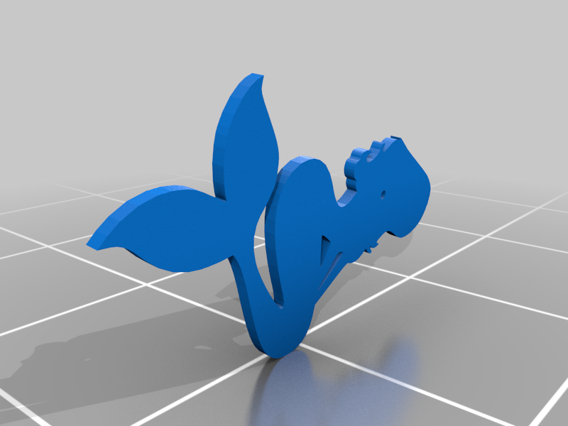 Free 3D file Mermaid Wall Hook 🧜‍♀️・3D printer design to download・Cults