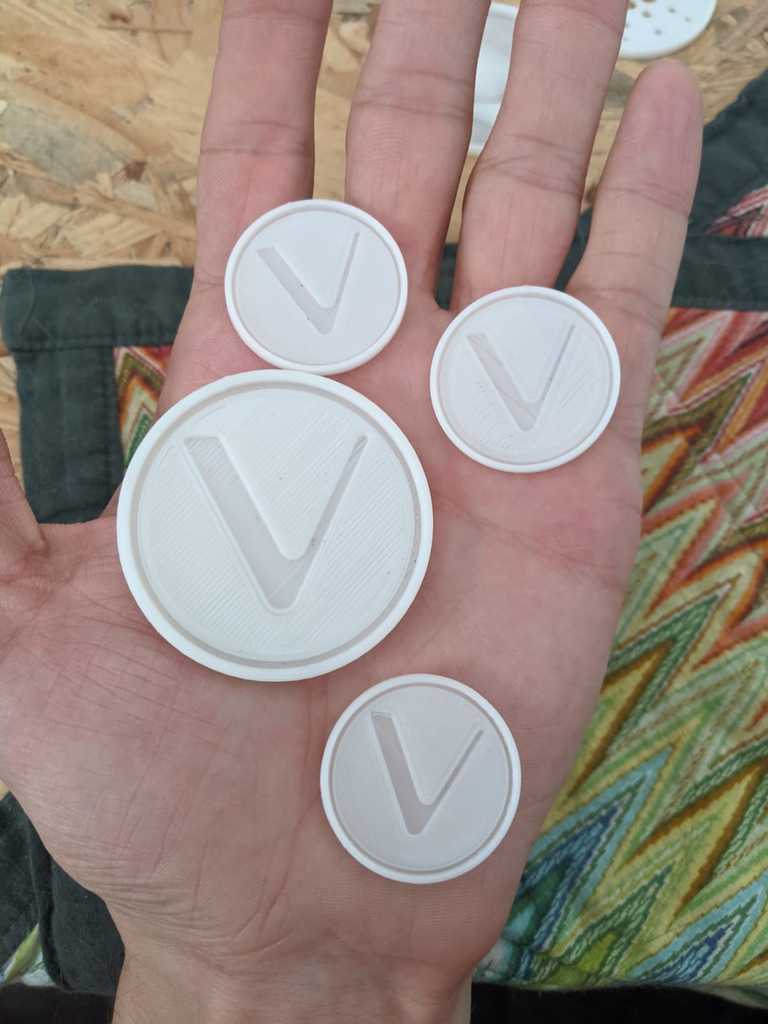 Free 3D file VeChain Vet Coin 🪙・3D printable object to download・Cults