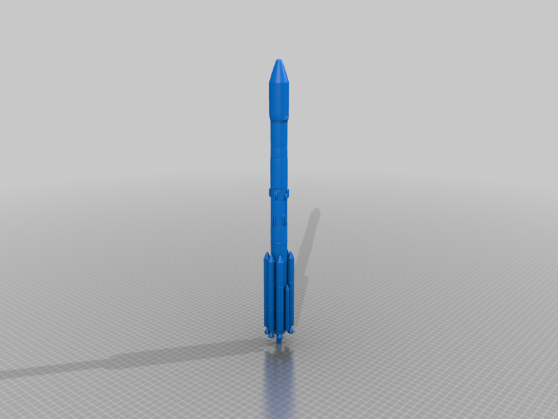 Free 3D file PSLV Satellite launcher Lamp・3D print model to download・Cults