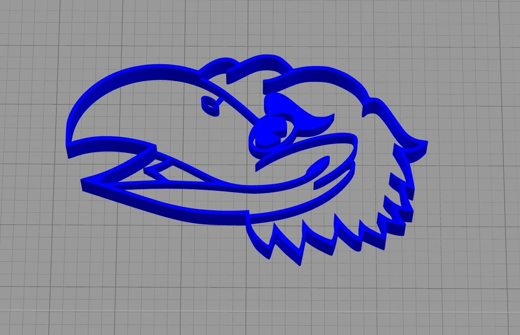 Free 3D file Kansas Jayhawk Cookie Cutter 🍪・3D printer design to ...