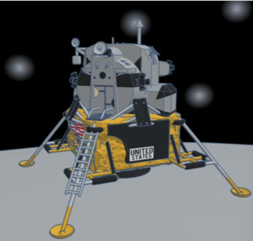 Free STL file Apollo 11 Lunar Model・3D print model to download・Cults