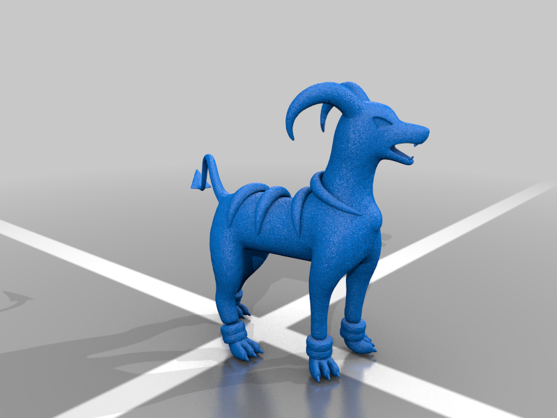 Free 3D file Houndoom (Pokemon) 🐉・3D printer model to download・Cults