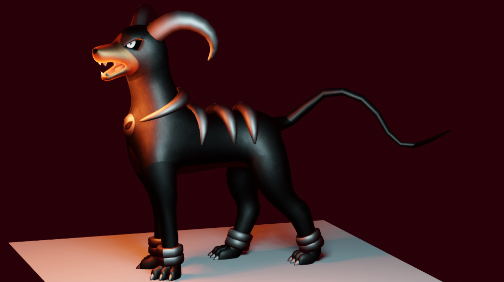 Free 3D file Houndoom (Pokemon) 🐉・3D printer model to download・Cults