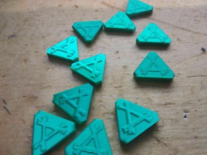 Free 3D file Skaven warpstone token 🪙・3D print model to download・Cults