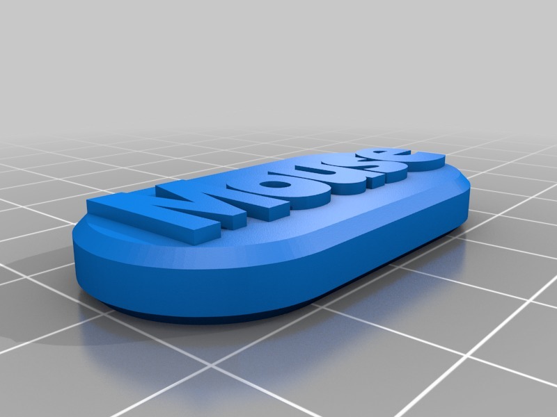 Free 3D file Mouse Tag 1・3D printing design to download・Cults