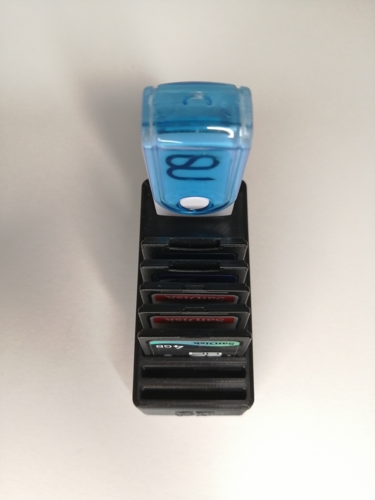 Free 3D file SD Card Holder | SD Rack・Model to download and 3D print・Cults