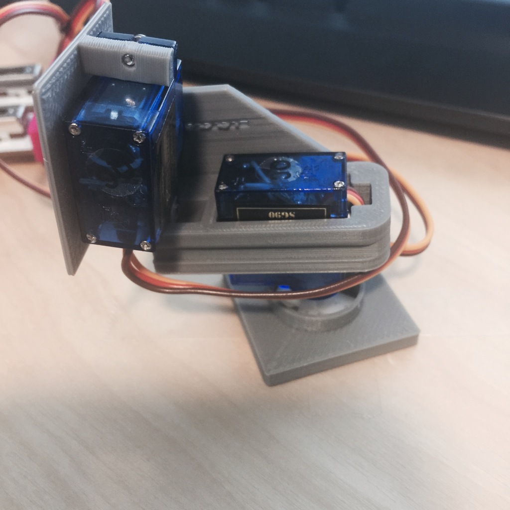Free 3D file pan tilt for tower pro 9g servo SG90・3D printer model to ...