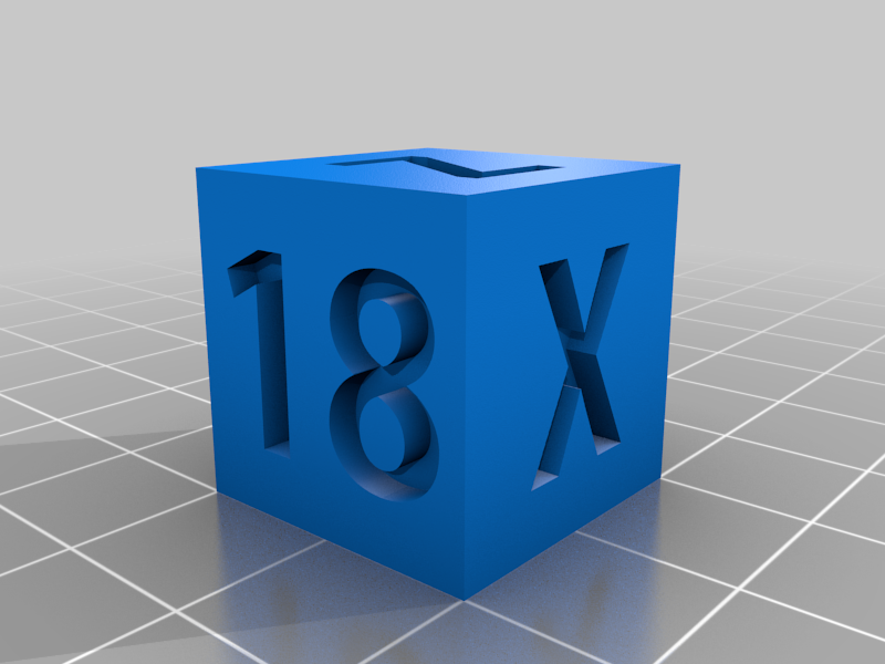 Free 3D file Numbered XYZ 20mm Calibration Cubes 🧞‍♂️・Model to download ...