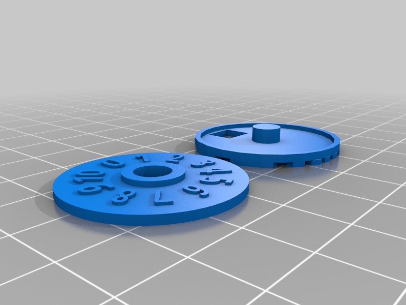Free 3D file Wargaming wound counter/dial・3D printer model to download ...