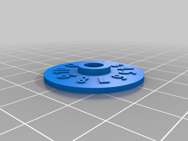 Free 3D file Wargaming wound counter/dial ⚔・3D printer model to ...
