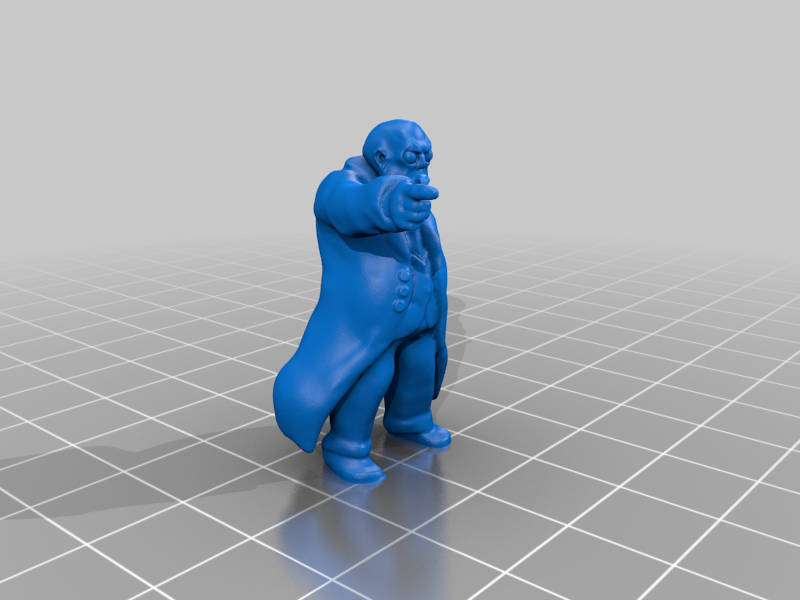 Fichier 3D gratuit Deep One Hybrid Lightless Beacon L'appel de Cthulhu ...