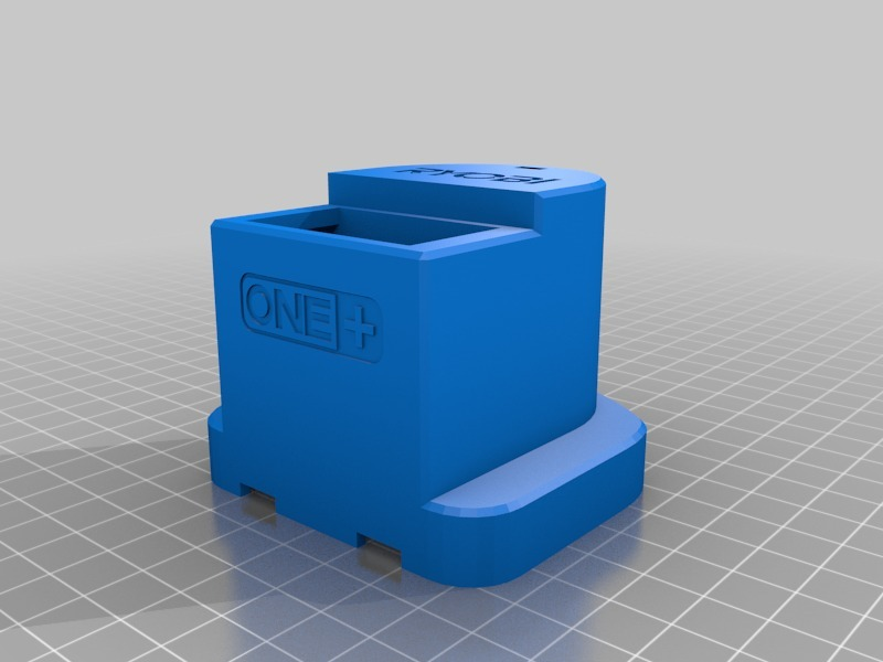 Archivo 3D gratis USB Power Bank para batería Ryobi 18v One+・Modelo ...