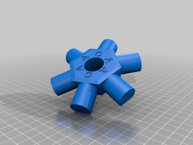 Free 3D file Geodesic Dome 4V Connector for 3/4" PVC pipe 💭・3D print ...