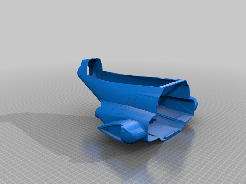 Free 3D file Airwolf Fuselage 540mm 🎲・3D printer model to download・Cults