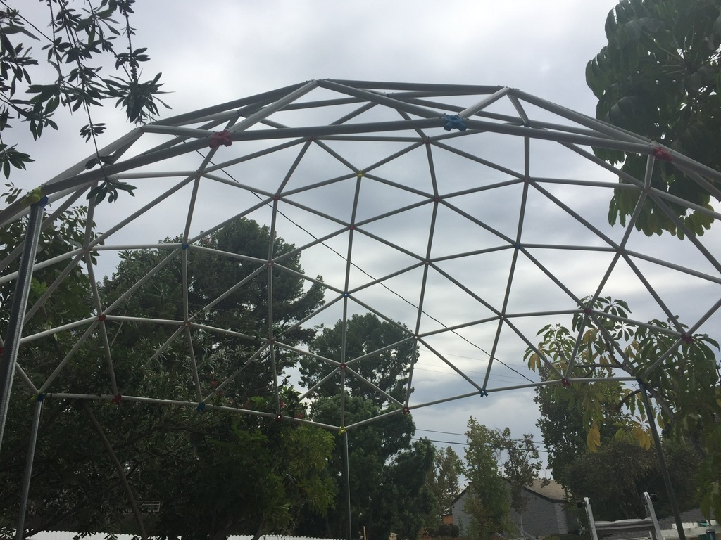 Free 3D file Geodesic Dome 4V Connector for 3/4" PVC pipe 💭・3D print ...