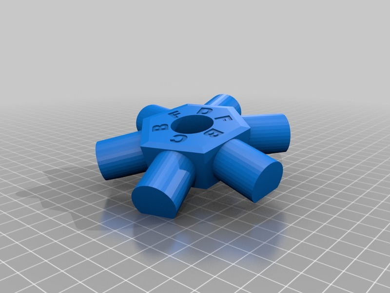 Free 3D file Geodesic Dome 4V Connector for 3/4" PVC pipe 💭・3D print ...