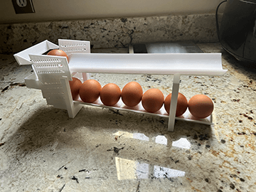Free 3D file Egg Double Decker Ramp Storage Cage・Design to download and ...