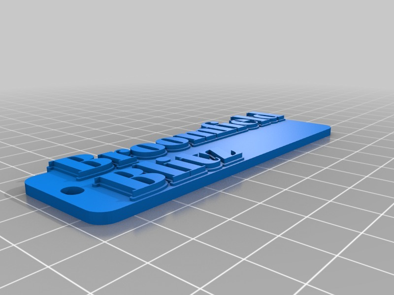 Free 3D file name tag・3D printable model to download・Cults