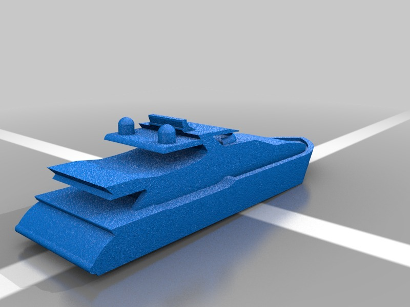 Free 3D file yacht・3D printer design to download・Cults