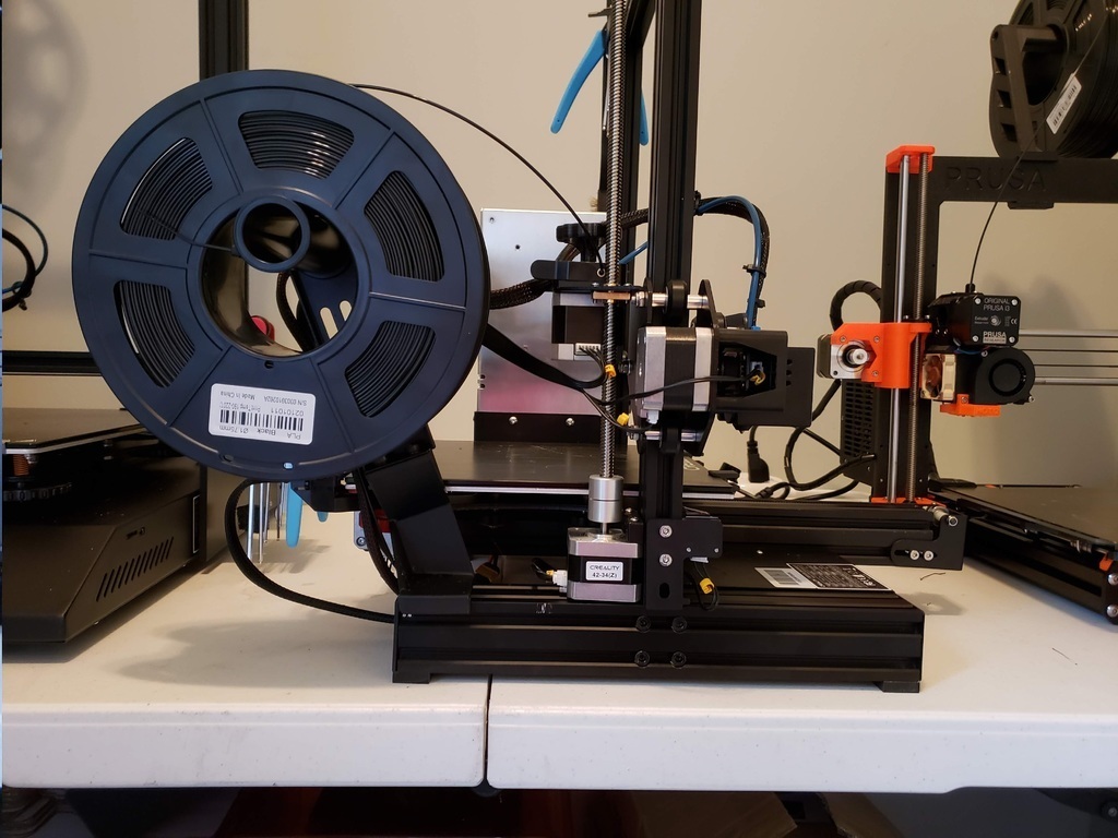 Free 3D file Ender3 Rear Spool Mount - Outside Facing・3D printing idea ...