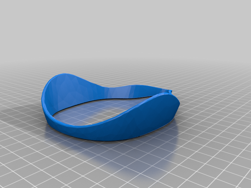 Free 3D file 2-Piece Mask - Test・3D printable model to download・Cults