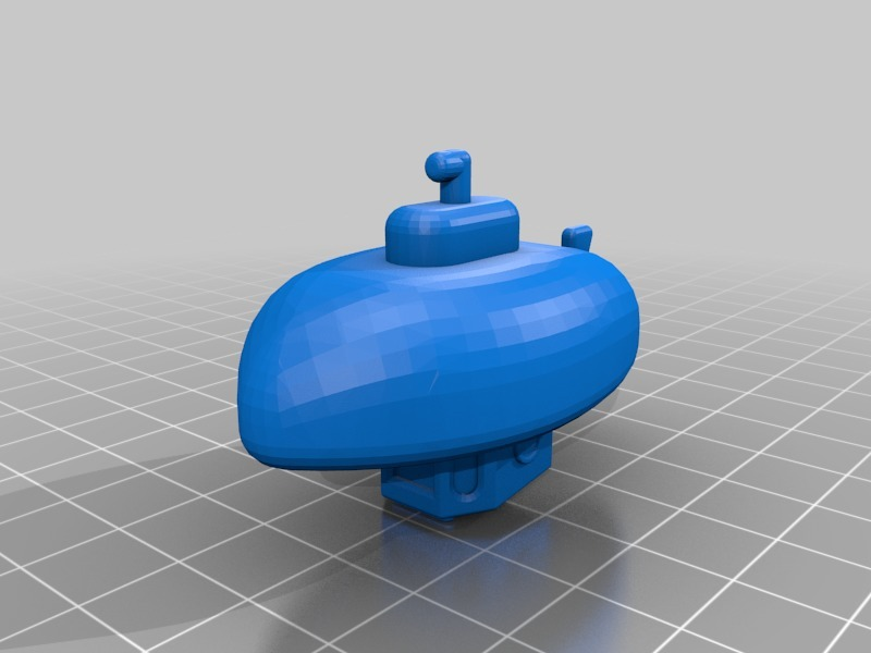 Free 3D file Bath Toy SubBoat・3D printer model to download・Cults
