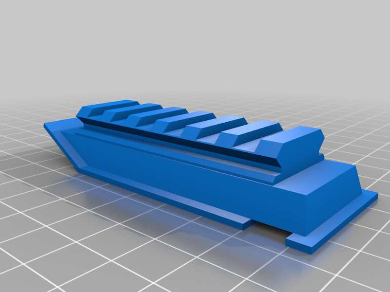 Free 3D file Adventure Force Springfire Top Rail・3D printing model to ...