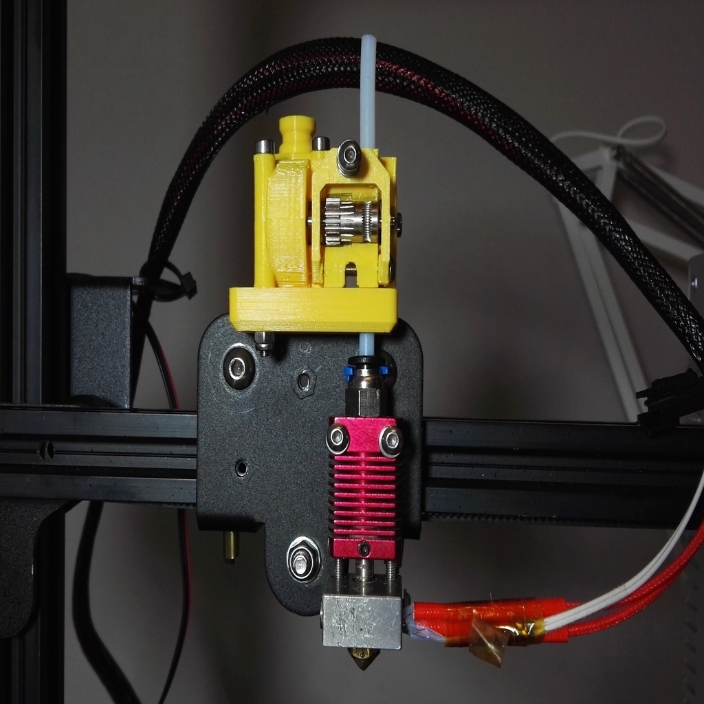 Free 3D file Remote Direct Extruder with Bondtech Gears (30:1 Gear Ratio)・3D print model to ...