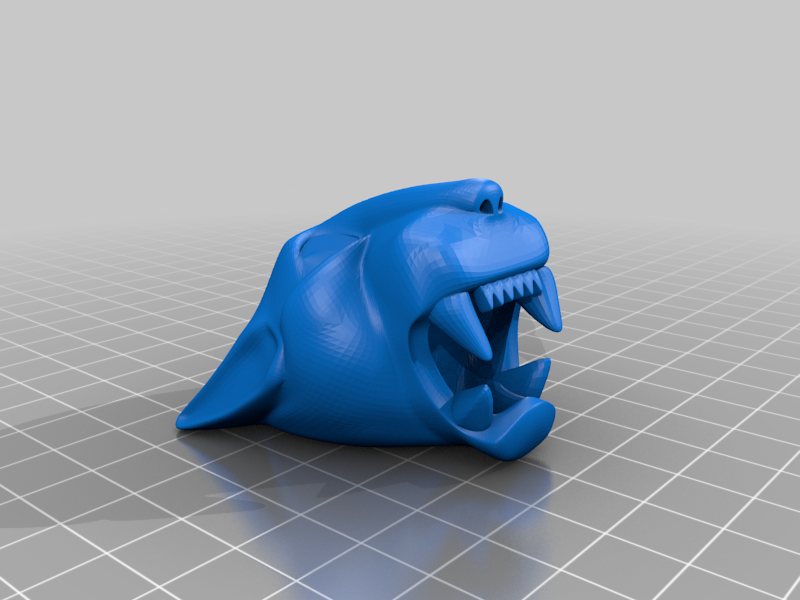 Free 3D file Jaguar head・3D print design to download・Cults