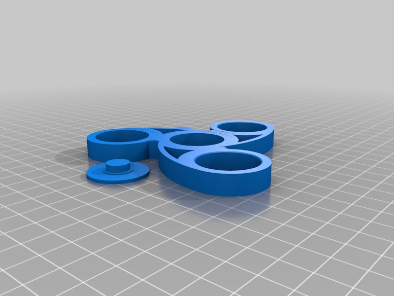Free 3D file Fidget Tri Spinner 6000 👌・3D print object to download・Cults