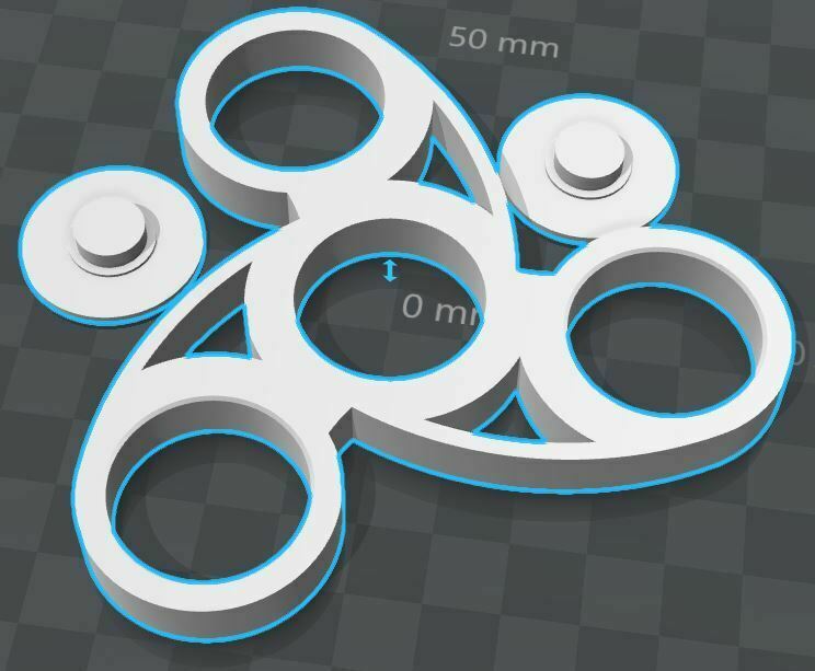 Free 3D file Fidget Tri Spinner 6000 👌・3D print object to download・Cults