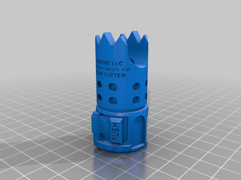 Free 3D file Airsoft Surefire Rebar Cutter Flash Hiders 🔫・3D printing ...
