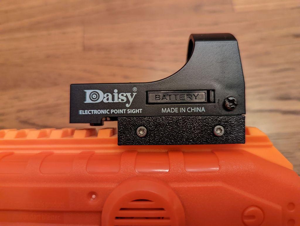 Free 3D file Daisy Electronic Point Sight Picatinny Mount・3D printable ...