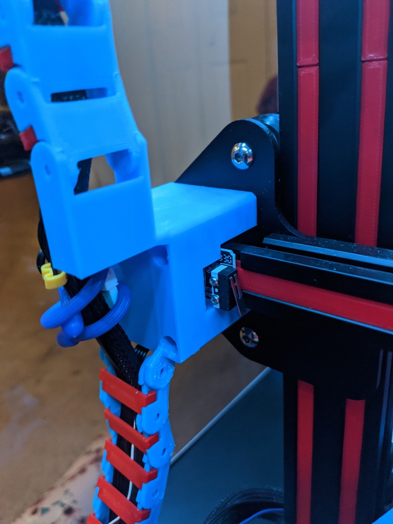 Free 3D file Ender 3/Pro Gantry Cable Chain Adapter for Direct Drive 🔌 ...