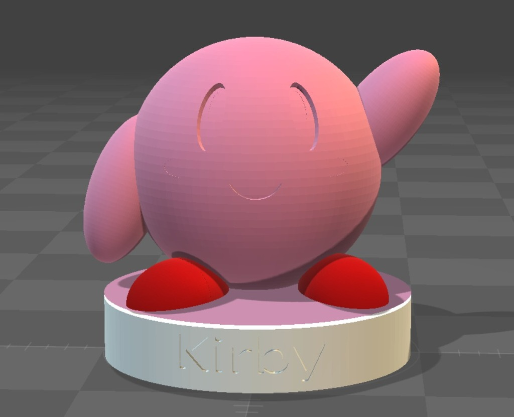 Free 3d File Kirby Model・3d Print Design To Download・cults