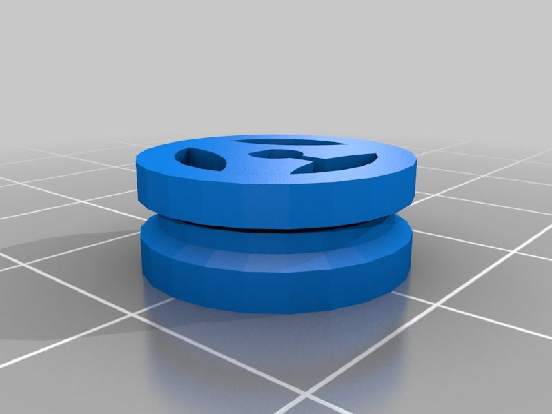 Free STL file Wheel 15mm D. x 6mm. 3mm D Axle・3D printer design to ...