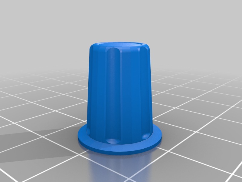 Free 3D file Control knob for 6mm diameter shaft・3D printable design to ...