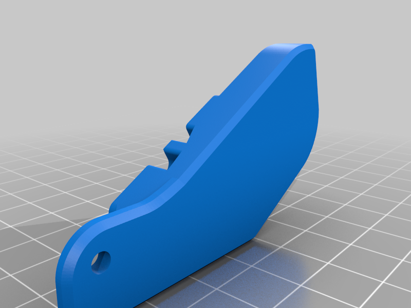 Free 3D file 3d printed drag knife (m3 brass inserts & 1/4" shaft ...