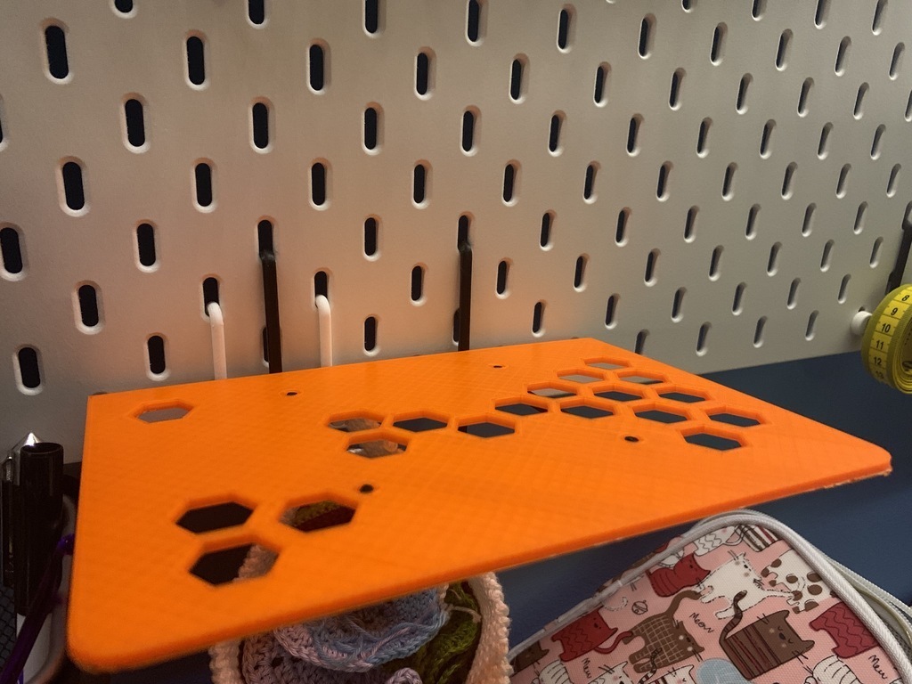 Free 3D file Skadis Shelf・3D printer design to download・Cults