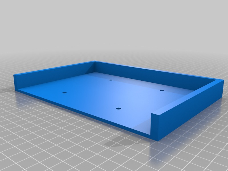 Fichier 3D gratuit Skadis Tablette avec rebord・Design imprimable en 3D ...