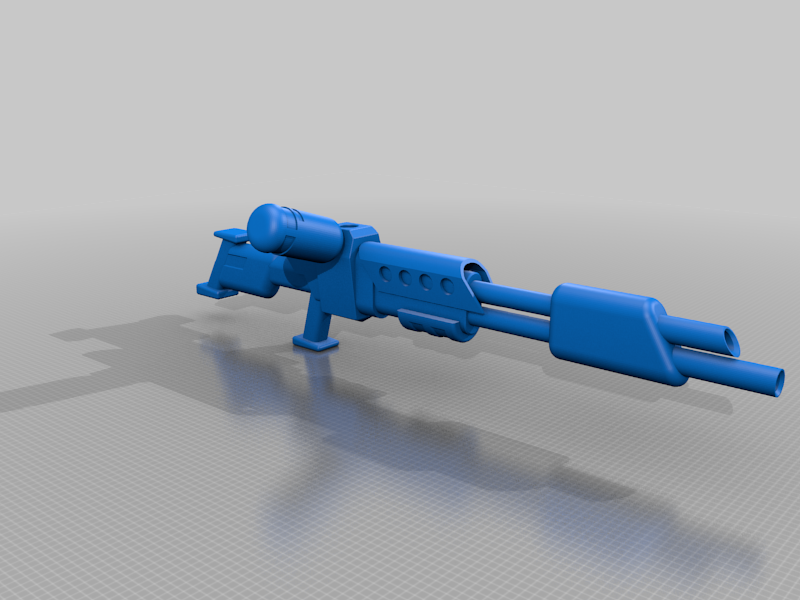 Free 3D file Jak and Daxter - Blaster・3D printer model to download・Cults