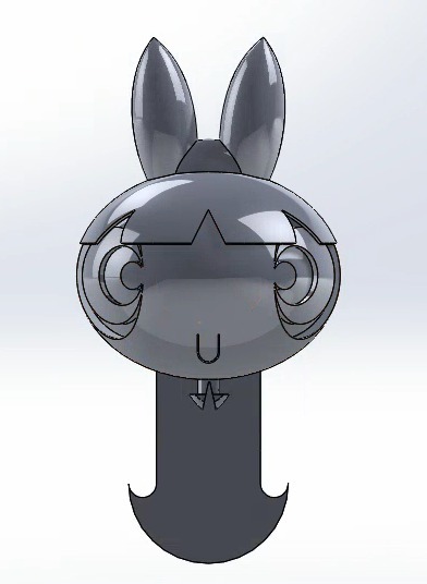 Free 3D file Powerpuff Girls Blossom・3D printable object to download・Cults