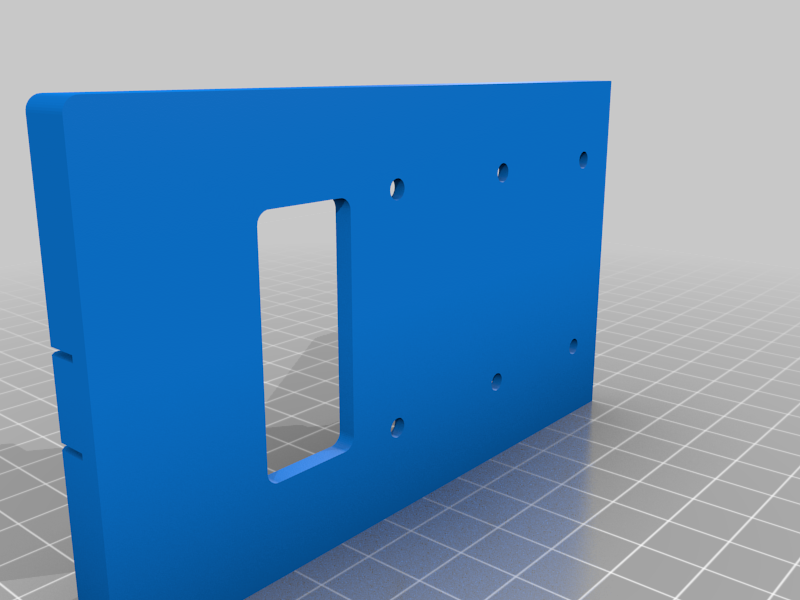 Free STL file 8.8 inch lcd panel in case mount・3D printing model to ...