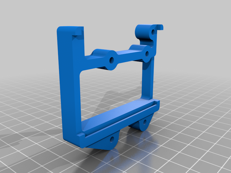 Free STL file 8.8 inch lcd panel in case mount・3D printing model to ...