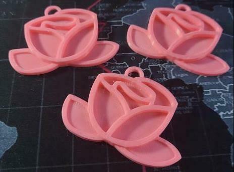 Free 3D file Kulay Rosas Ang Bukas - Leni-Rose Keychain・3D printing ...