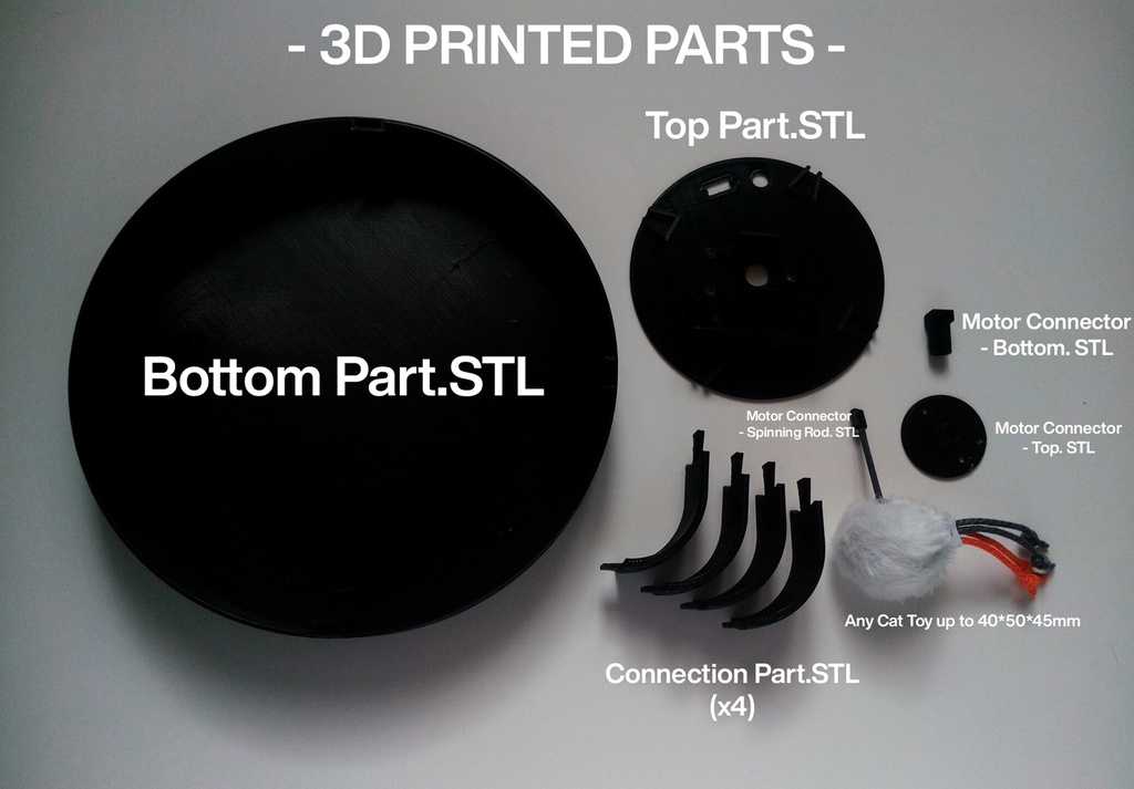 Free 3D file 3D Printed Interactive Cat Toy・3D printable design to ...