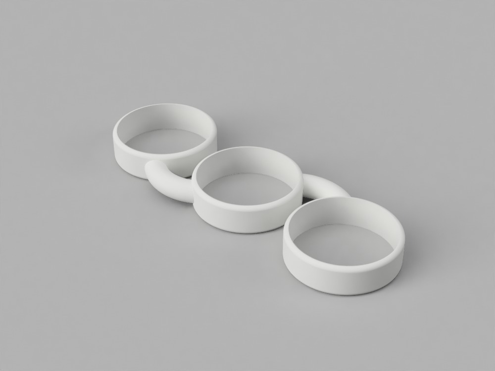 Free 3D file Triple Torus Spinner・3D printing template to download・Cults