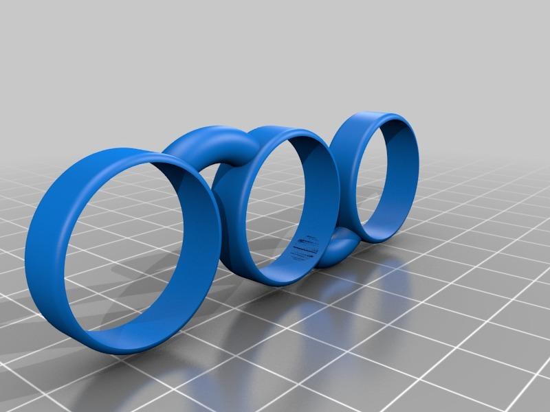 Free 3D file Triple Torus Spinner・3D printing template to download・Cults