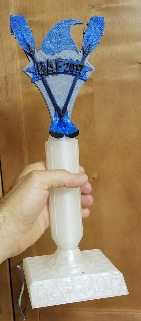 Free 3D file Whitewater Trophy・3D printing design to download・Cults