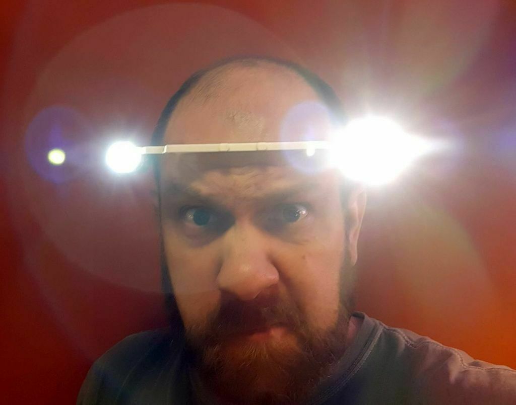 Free 3D file Double LED Head Light - Repurposed Face Shield・Object to ...